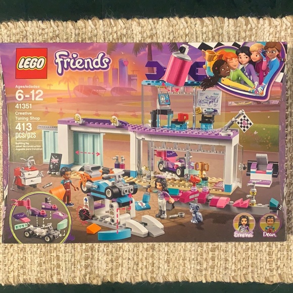 Lego | Toys | Lego 4351 Friends Creative Tuning Shop Building Set New ...